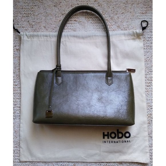 HOBO | Bags | Vintage Hobo Leather Shoulder Bag Moss Green | Poshmark